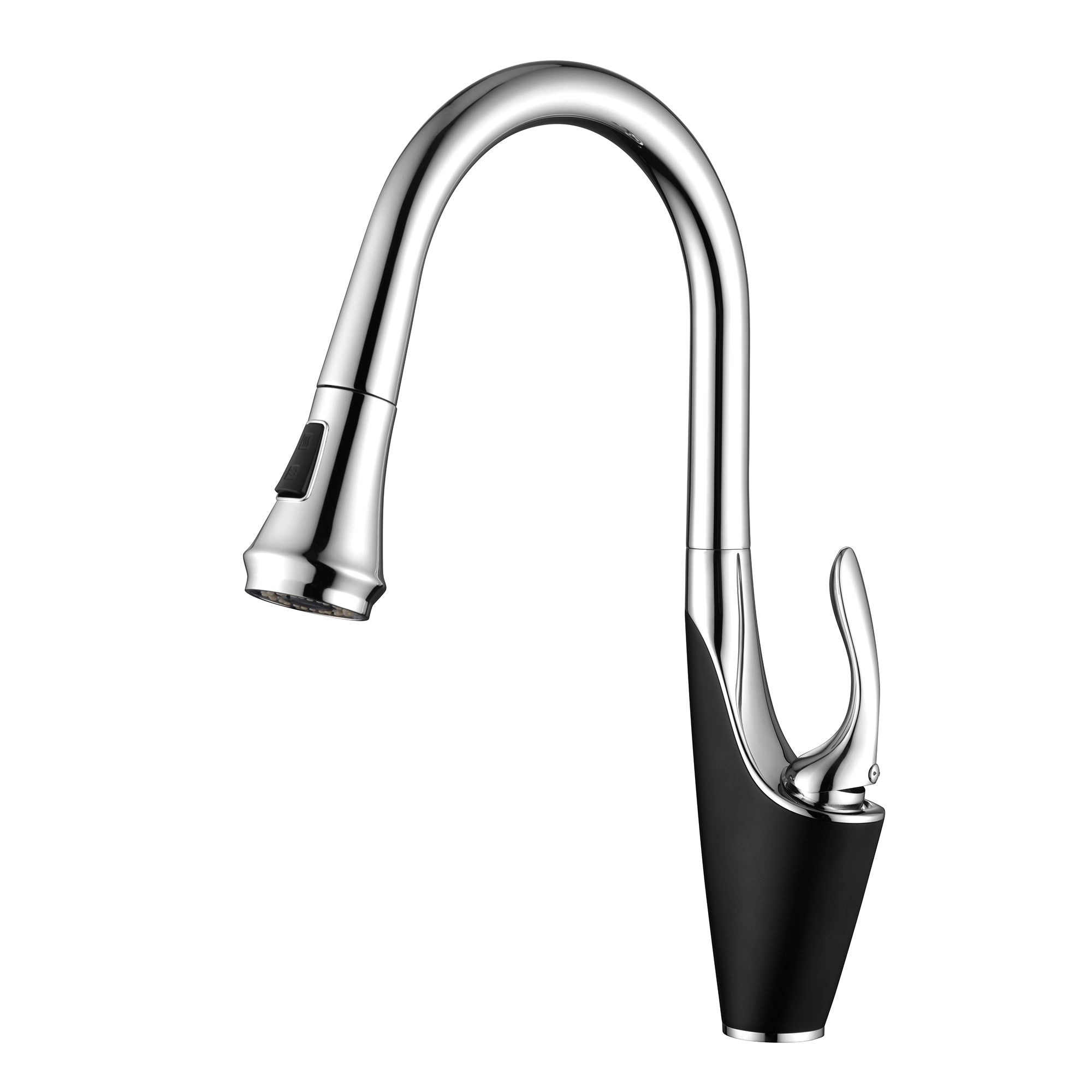 sumerain Single-Hole Kitchen Faucet with Pull Down Sprayer,Single Hand ...